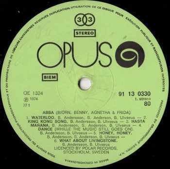 Abba Björn Benny Agnetha Frida Abba 1977