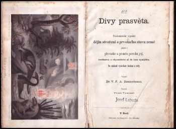 📙 Divy prasvěta : prostonárodní vypsání dějin stvoření a prvotného ...