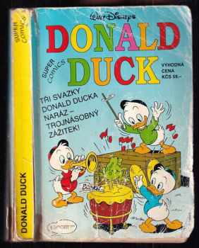 Donald Duck super comics - tři svazky Donald Ducka