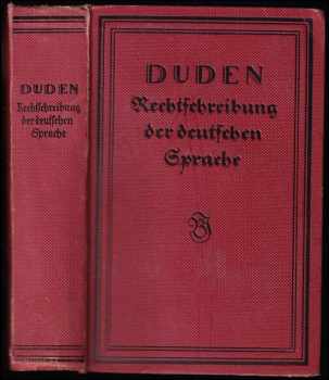 📗 Duden, Rechtschreibung der deutschen Sprache und Fremdwörter | 1922