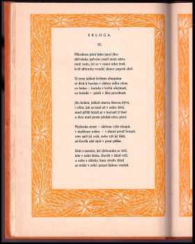 📗 Eklogy a písně : básně | Jaroslav Vrchlický 1917