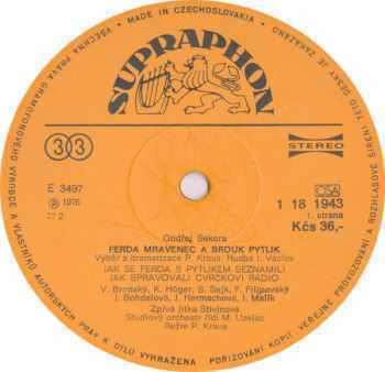 Ferda Mravenec A Brouk Pytlík | Ondřej Sekora | 1977