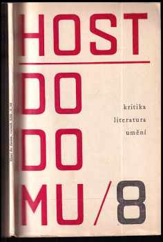 📗 Host do domu 8/1968 - kritika, literatura, umění | Jan Skácel 1968