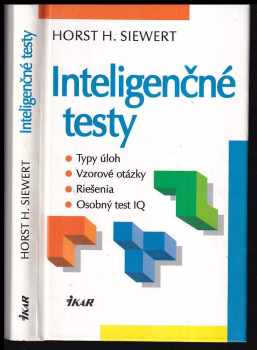 📙 Inteligenční a psychologické testy - František Mrázek (1997, J. Kriška)