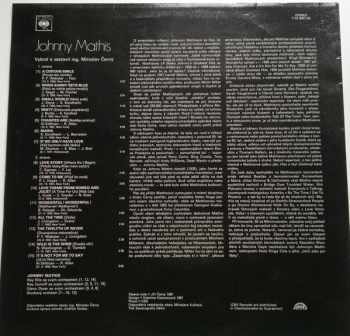 📗 Johnny Mathis - Johnny Mathis (1982, Supraphon)