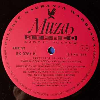 Kosmogonia / Dimensions Of Time And Silence / De Natura Sonoris II