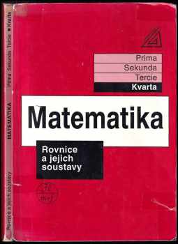 📙 Matematika : kvarta - Jiří Heřman (1999, Prometheus)