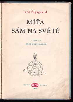 📙 Míťa sám na světě - Jens Sigsgaard (1947, Orbis)