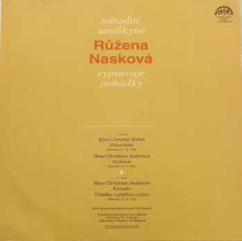 Národní Umělkyně Růžena Nasková Vypravuje Pohádky