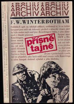 📙 Přísně tajné - F. W Winterbotham (1981, Mladá fronta)