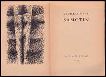 📙 Samotín - Ladislav Fikar (1945, Mladá fronta)