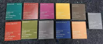 KOMPLET Sebrané spisy Vladimíra Holana: Jeskyně slov + Ale je hudba ...
