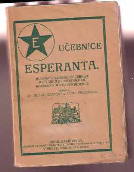 📙 Učebnice esperanta : mluvnice, vzorná cvičebnice a čítanka se ...