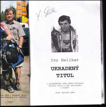 📙 Ukradený titul : o nejúspěšnější době našeho motokrosu : Jaroslav ...