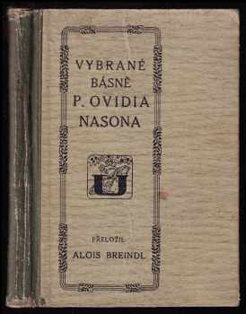 📗 Vybrané básně P Ovidia Nasona od H. St. Sedlmayera. | Ovidius 1899