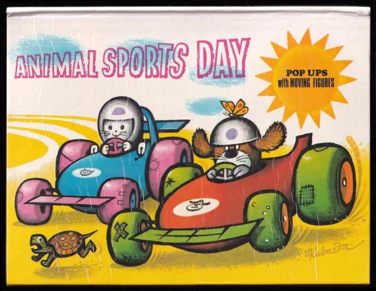📙 Animal sports day : POP UPS with moving figures - Vojtěch Kubašta ...
