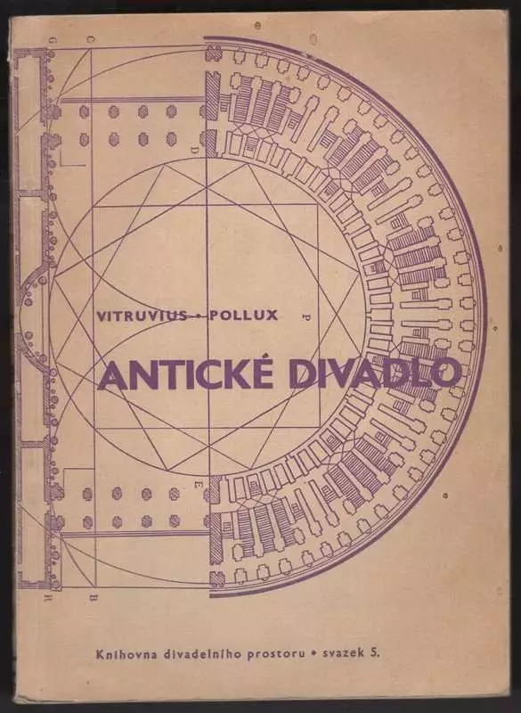 📙 Antické divadlo - Marcus Vitruvius Pollio, Julius Pollux (1944, Ústav ...