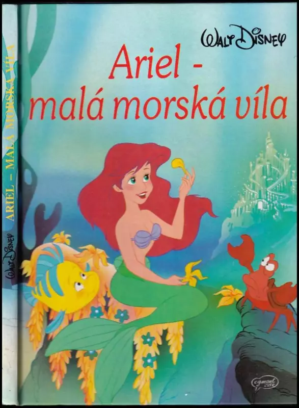 📙 Ariel - malá morská víla - Walt Disney (1991, Egmont)