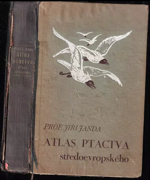 📙 Atlas ptactva středoevropského - Jiří Janda (1929, I.L. Kober)