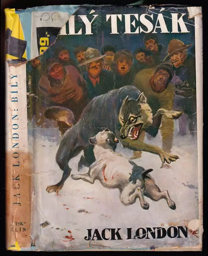 📙 Bílý tesák - Jack London (1936, Nákladem společnosti "Tisk")