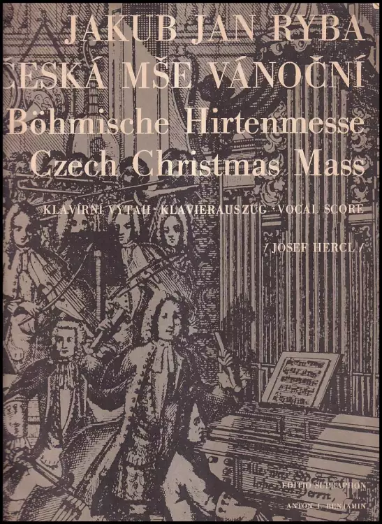 📙 Česká mše vánoční : klavírní výtah = Böhmische Hirtenmesse = Czech ...