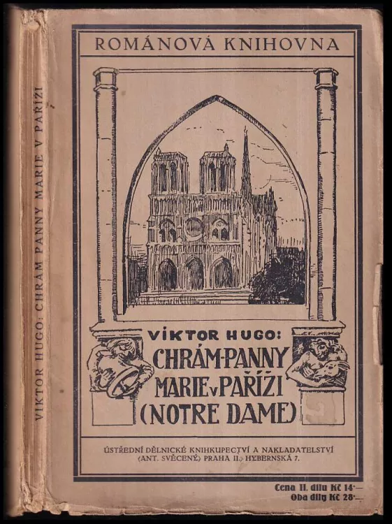 📙 Chrám Panny Marie v Paříži : Notre Dame de Paris - Sv. první - druhý ...