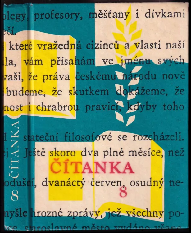 📙 Čítanka pro 8. ročník - Václav Kamelský, Jiřina Anderlová (1969 ...