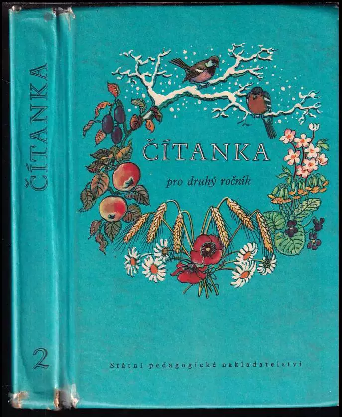 📙 Čítanka pro druhý ročník (1972, Státní pedagogické nakladatelství)