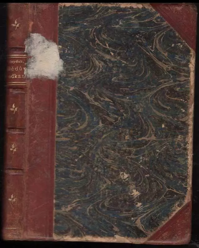 📙 Dědův odkaz : báseň - 28 - Adolf Heyduk (1895, Eduard Valečka)