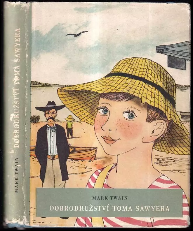 📙 Dobrodružství Toma Sawyera - Mark Twain (1961, Státní nakladatelství ...