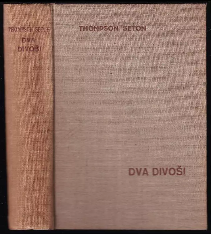 📙 Dva divoši - Ernest Thompson Seton (1928, J. Otto)