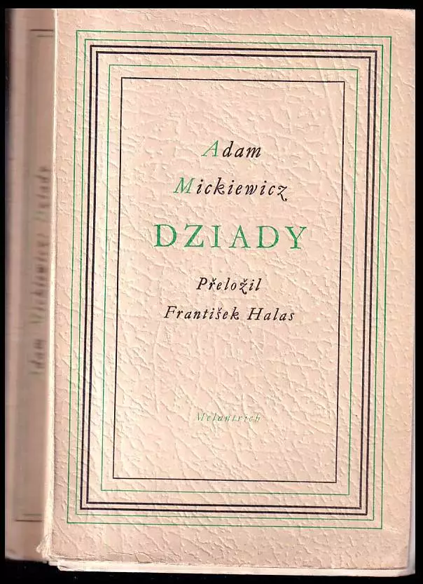 📙 Dziady : slavnost mrtvých - Adam Mickiewicz (1947, Melantrich)