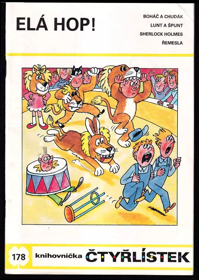 📙 Elá hop - Čtyřlístek 178 - Ljuba Štíplová (1990, Panorama)