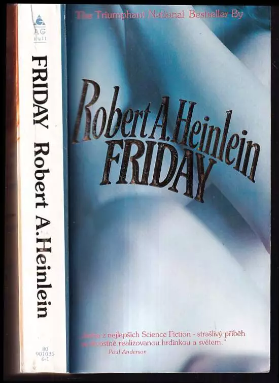 📙 Friday - Robert A Heinlein (1992, AG kult)