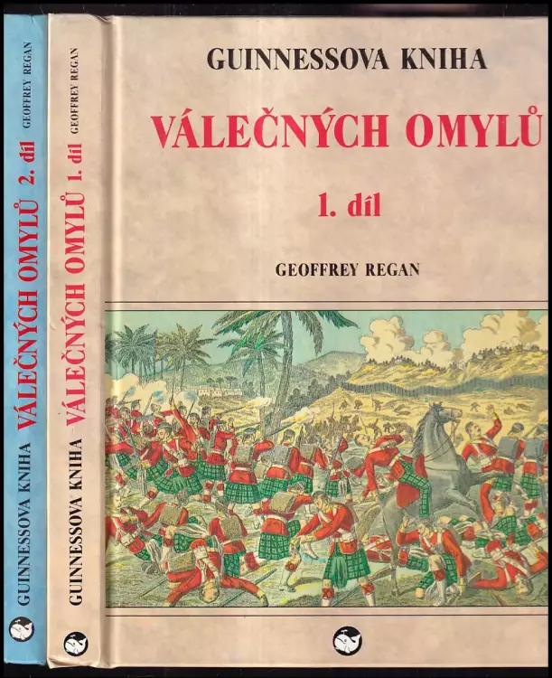 📙 Guinnessova kniha válečných omylů - Geoffrey Regan (1993, Velryba)