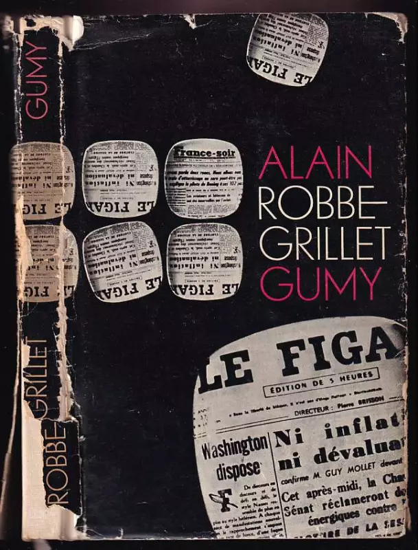 📙 Gumy - Alain Robbe-Grillet (1964, Státní nakladatelství krásné ...