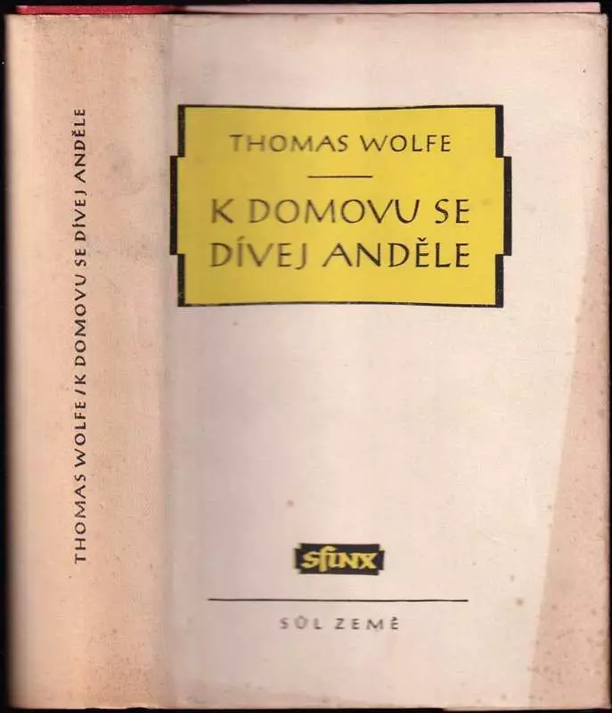 📙 K domovu se dívej, anděle : historie zasutého života - Thomas Clayton ...