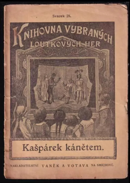 📙 Kašpárek kánětem - Vladimír Havlík (1931, Vaněk a Votava)