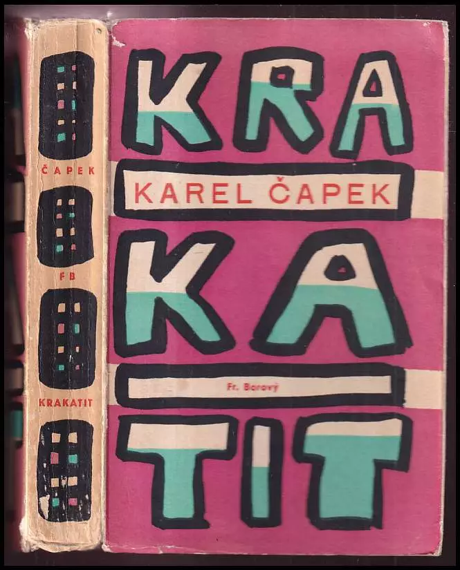 📙 Krakatit : román - Karel Čapek (1948, František Borový)