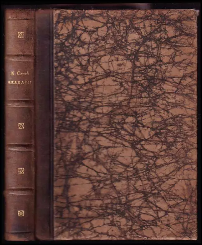📙 Krakatit : román - Karel Čapek (1924, Aventinum)
