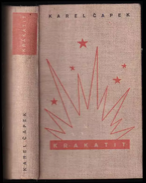 📙 Krakatit : román - Karel Čapek (1939, František Borový)