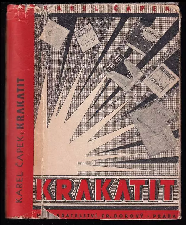 📙 Krakatit : román - Karel Čapek (1947, František Borový)