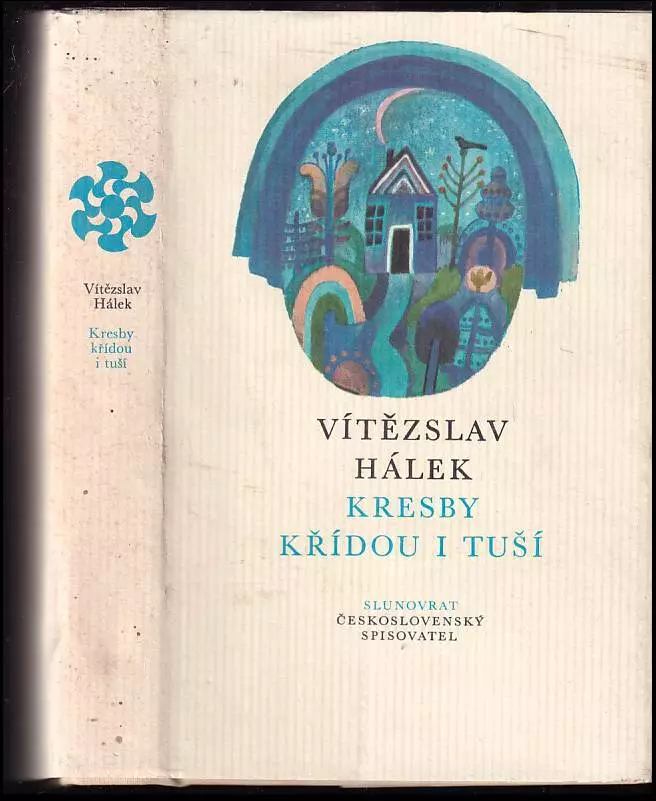 📙 Kresby křídou i tuší - Vítězslav Hálek (1988, Československý spisovatel)