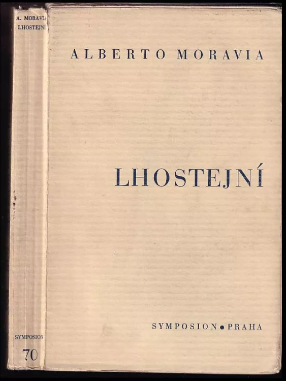 📙 Lhostejní - Alberto Moravia (1933, Symposion)