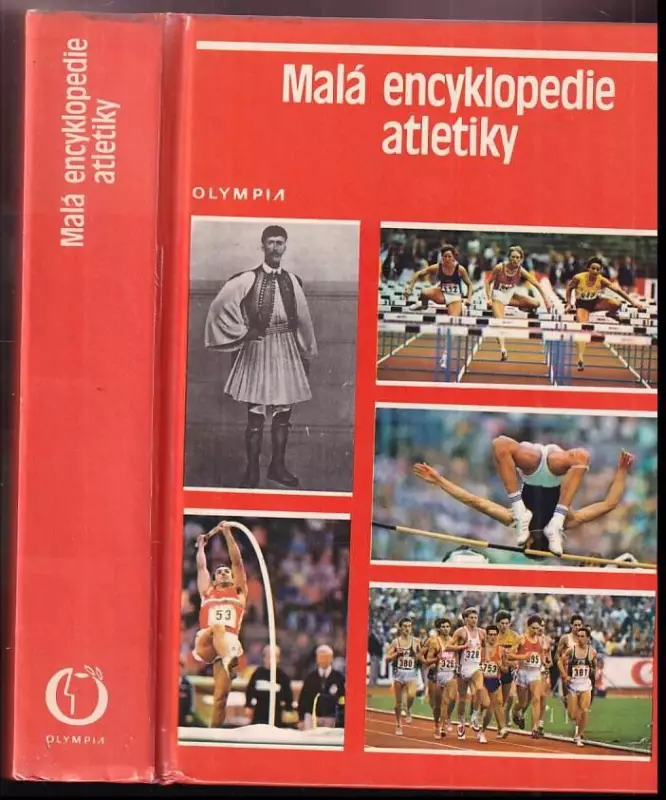 📙 Malá encyklopedie atletiky - Jan Popper, Jan Jirka (1990, Olympia)