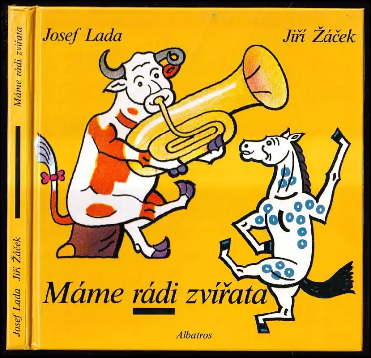 📙 Máme rádi zvířata - Jiří Žáček (1992, Albatros)