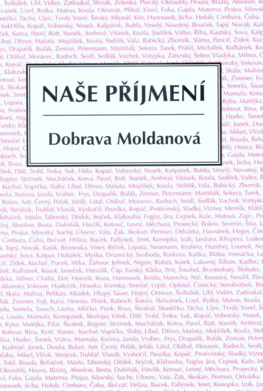 📙 Naše příjmení - Dobrava Moldanová (2019, Agentura Pankrác)