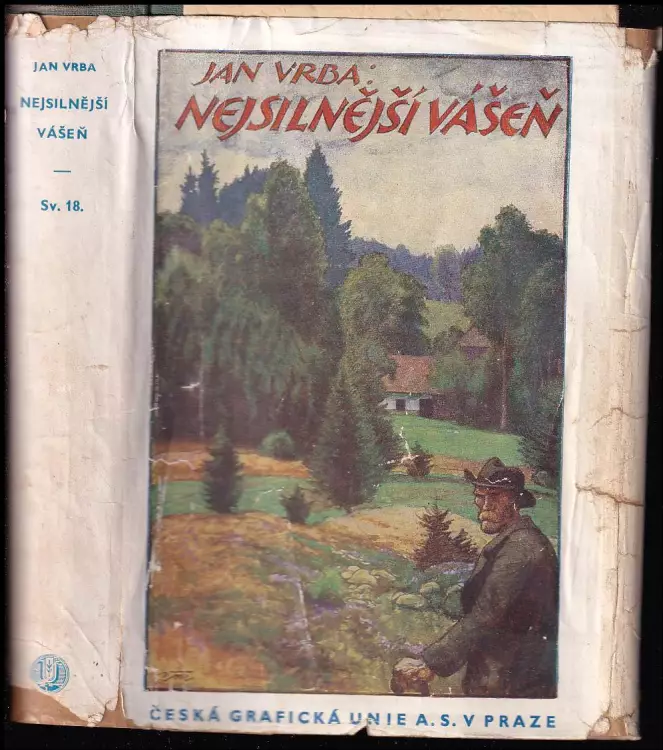 📙 Nejsilnější vášeň : román - Jan Vrba (1948, Unie)