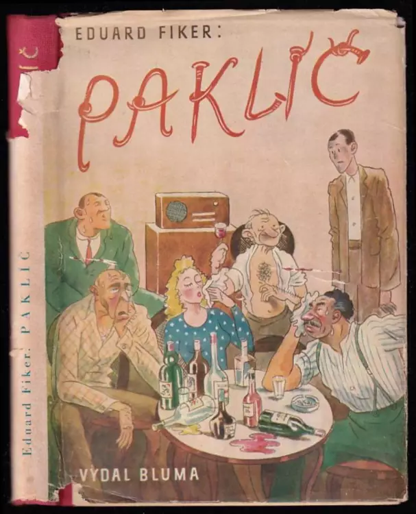 📙 Paklíč : humoristický román - Eduard Fiker (1946, V. Bluma)