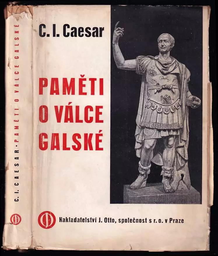 📙 Paměti o válce galské : (Commentarii de bello Gallico) - Gaius Iulius Caesar (1940, J. Otto)